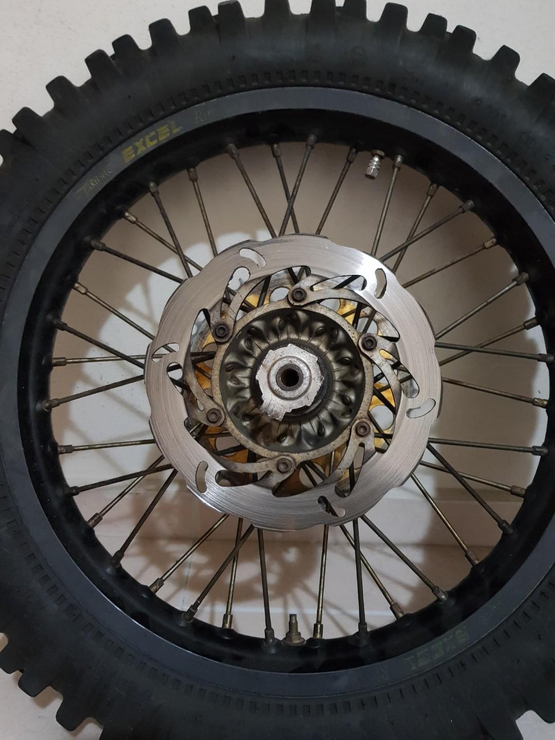 Ktm excel rim, Motorcycles, Motorcycle Accessories on Carousell