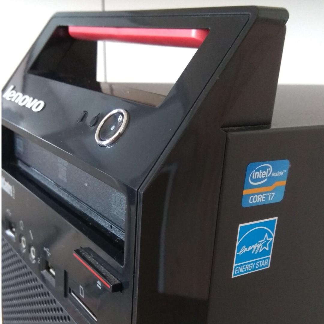 Lenovo ThinkCentre Edge 92 Desktop 16GB RAM i7 processor with ...