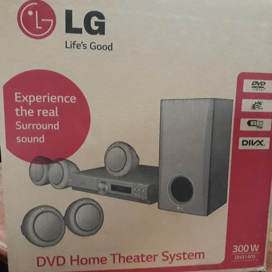 LG DVD HOME THEATER SYSTEM, TV & Home Appliances, TV & Entertainment ...