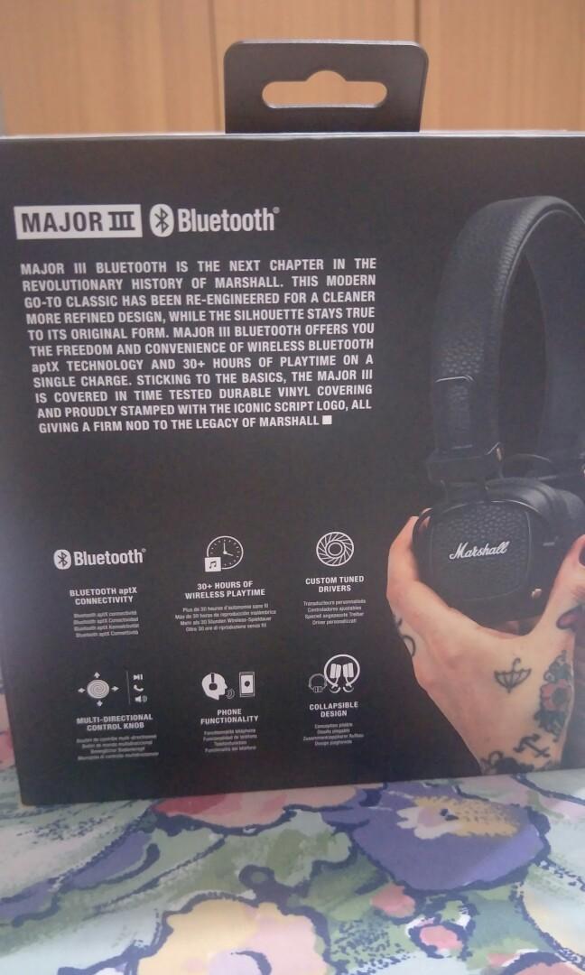 Marshall III Bluetooth BNIB, Audio, Soundbars, Speakers & Amplifiers on ...