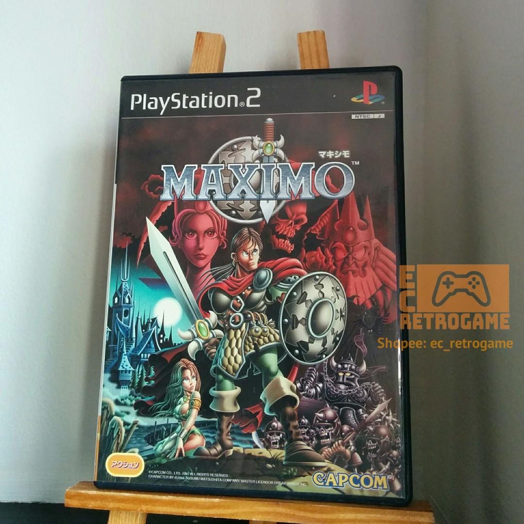 MAXIMO Original Japan JP Playstation 2 PS2 NTSC-J Game, Video Gaming ...