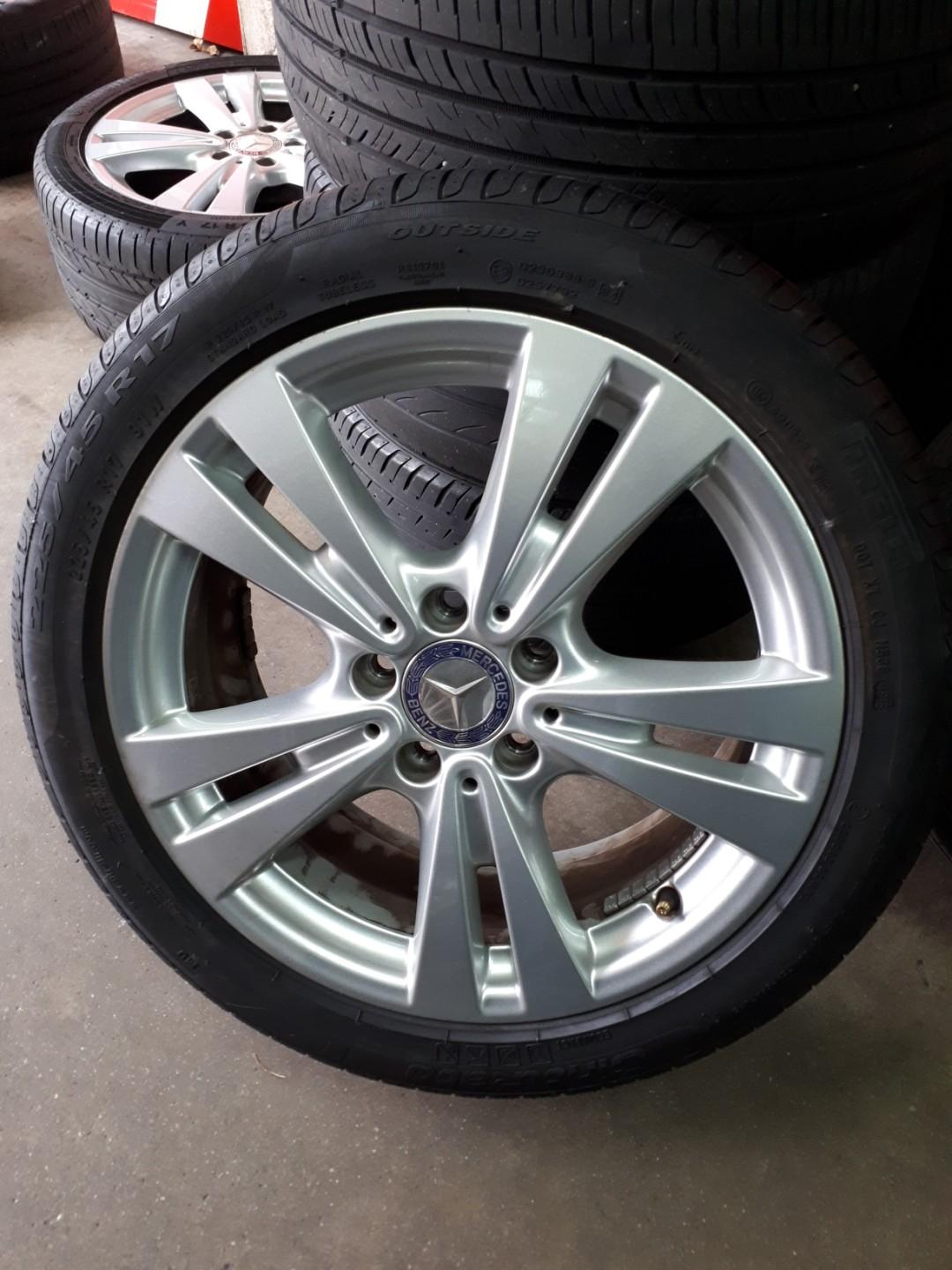 Mercedes Benz A class C class B class rims only!, Car Accessories ...