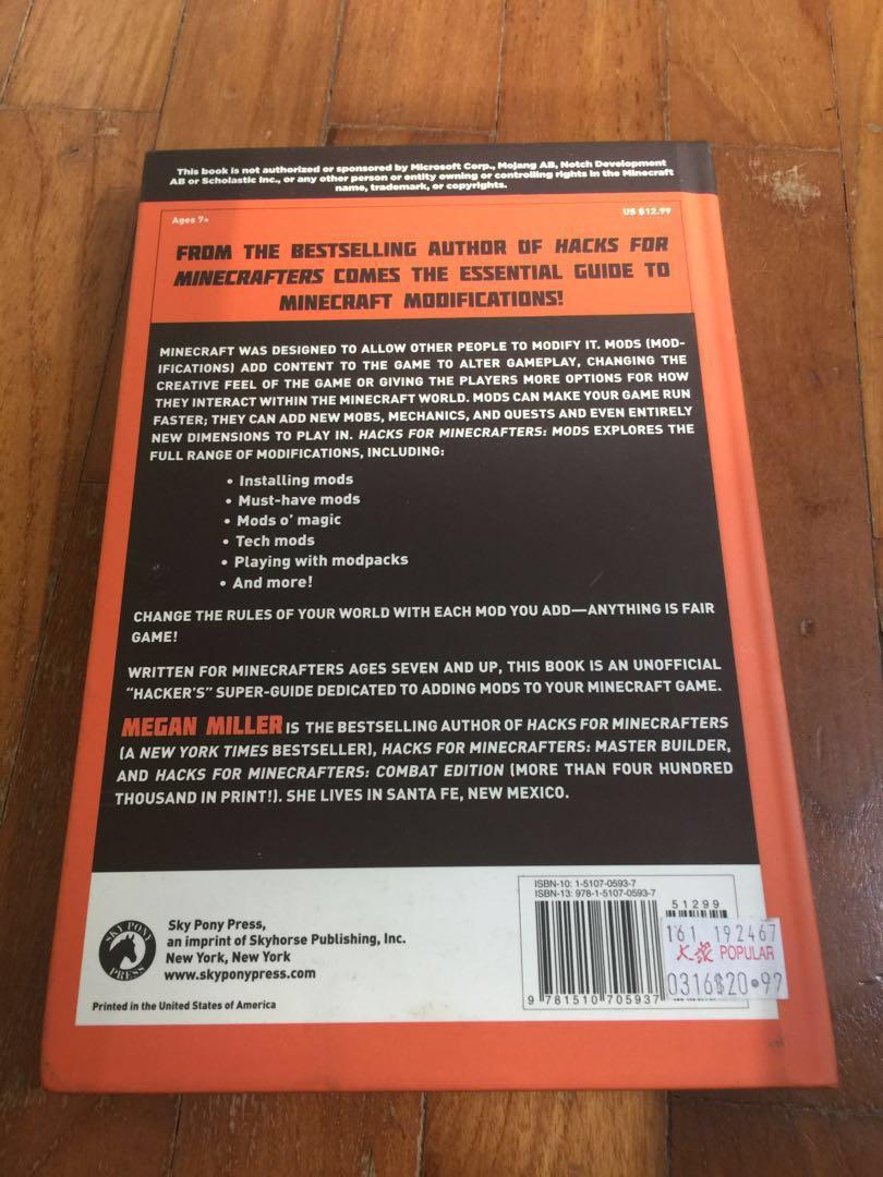 Minecraft Hacks Minecraft Revenge Minecraft Hand book, Hobbies & Toys ...