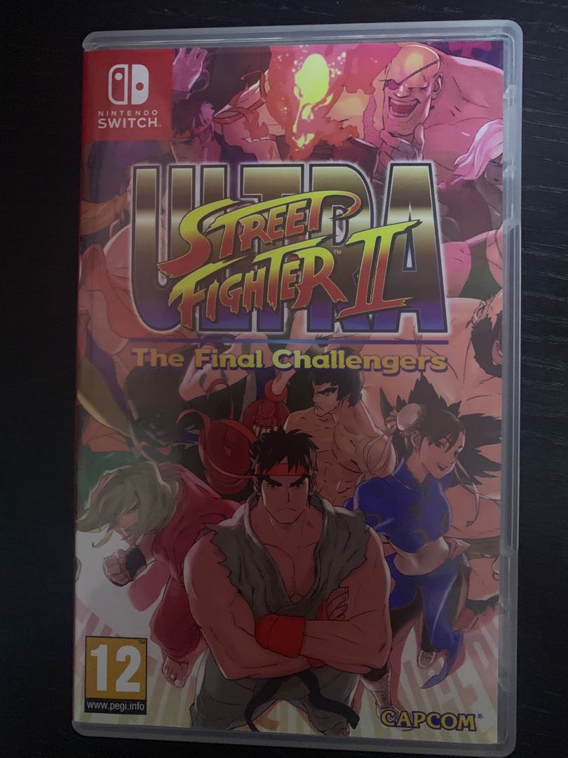 Nintendo Switch Ultra Street Fighter, Video Gaming, Video Games ...