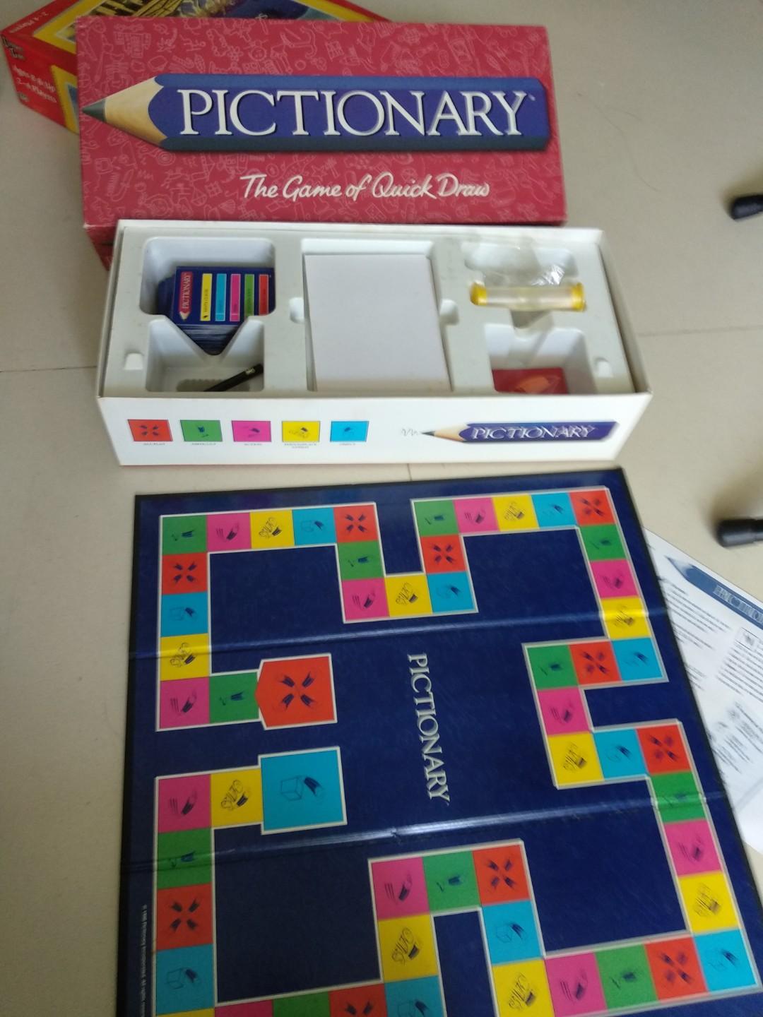 Pictionary cny sale reduced to 4, Hobbies & Toys, Toys & Games on Carousell