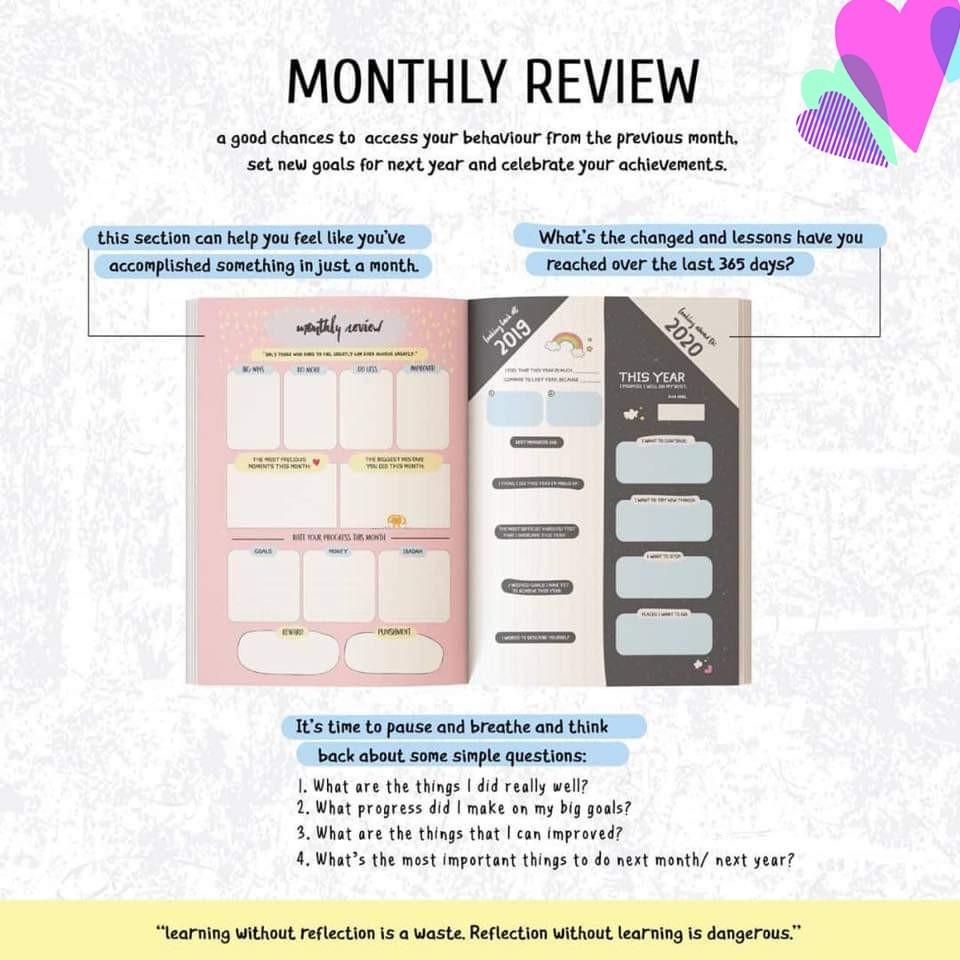 PLANNER 2019 buku diary organiser organizer journal personal buku islam ...