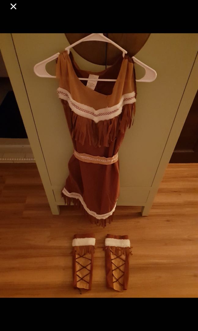Pocahontas Native American Red Indian Costume, Women's Fashion, Dresses ...