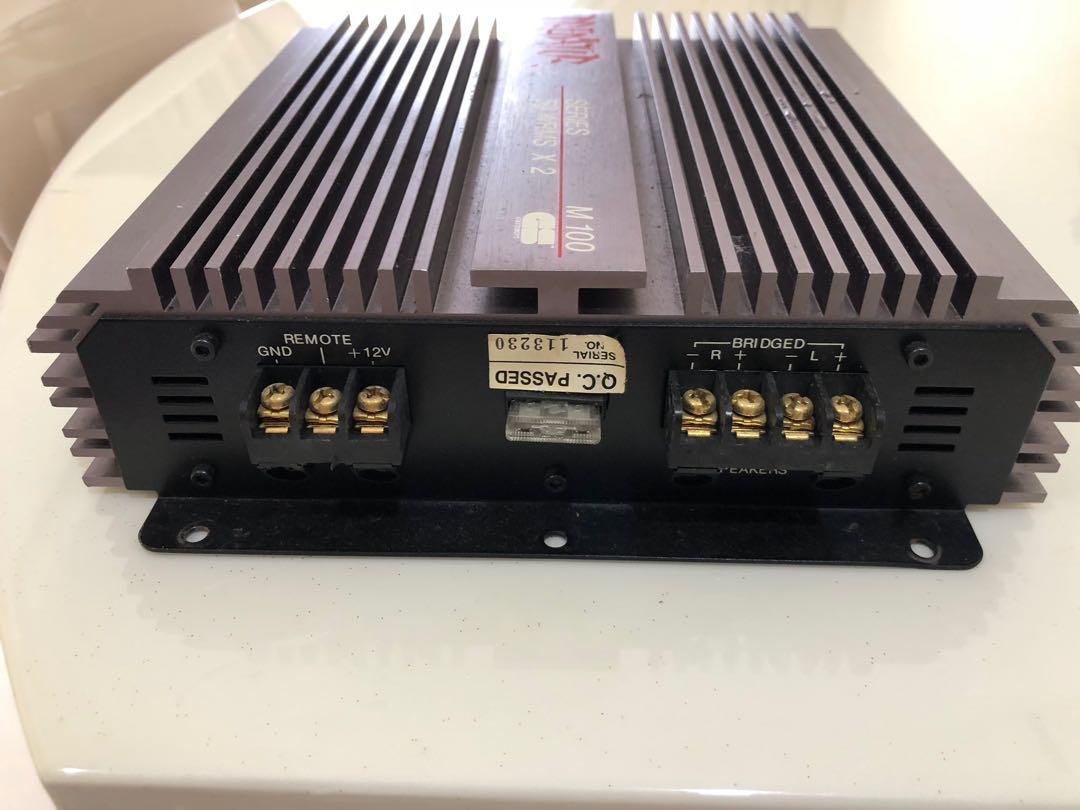 Predator 2-channel car amplifier, Car Accessories, Accessories on Carousell