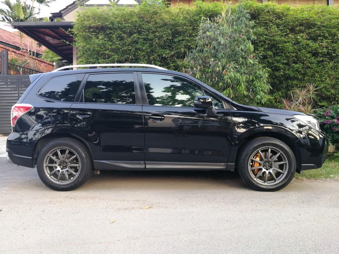 Prodrive GC-010E Forged Rims (5x100) and Sti brembo front brakes, Car ...