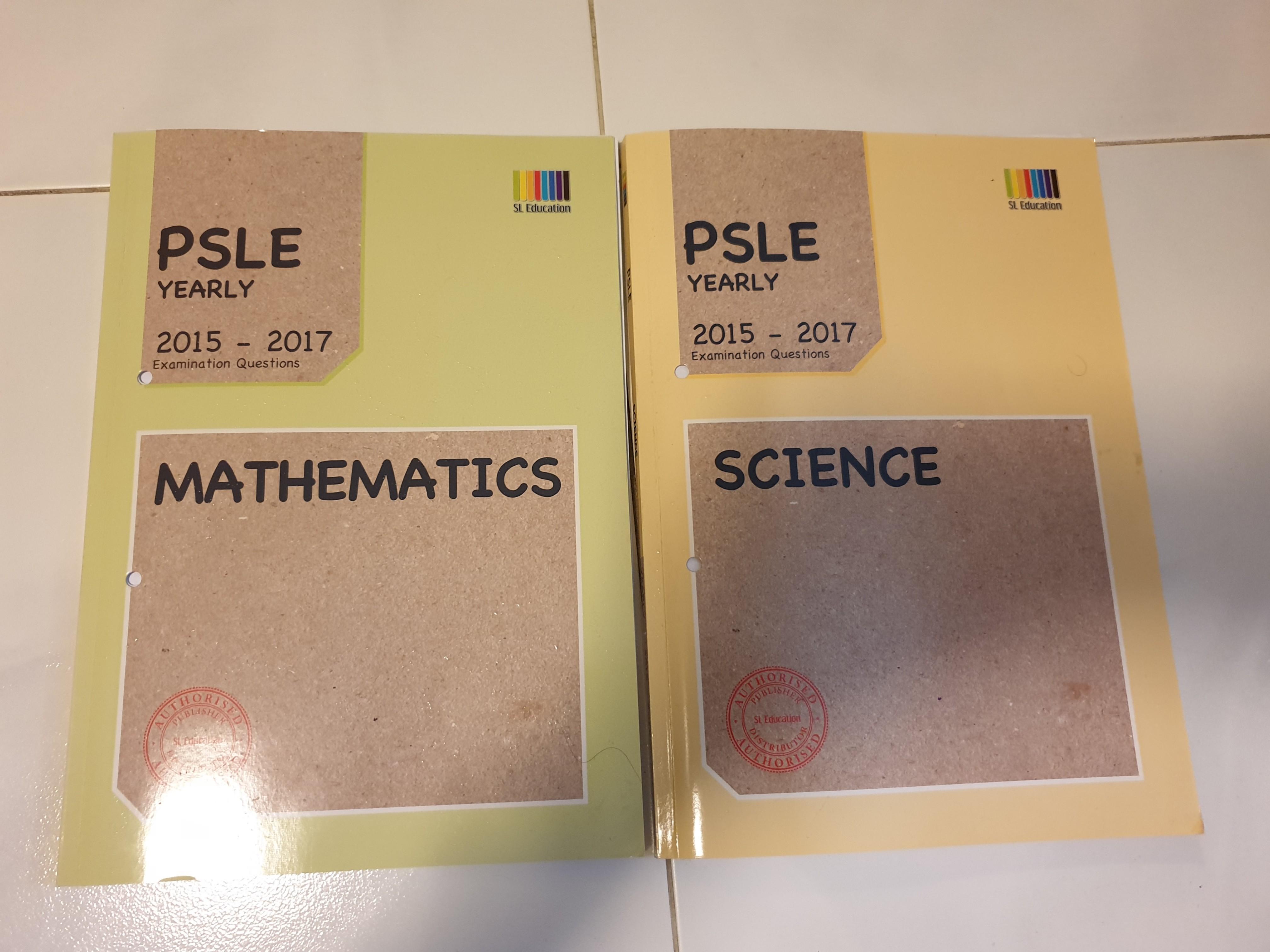 PSLE 2015-2017 exam paper and answer key, Hobbies & Toys, Books ...