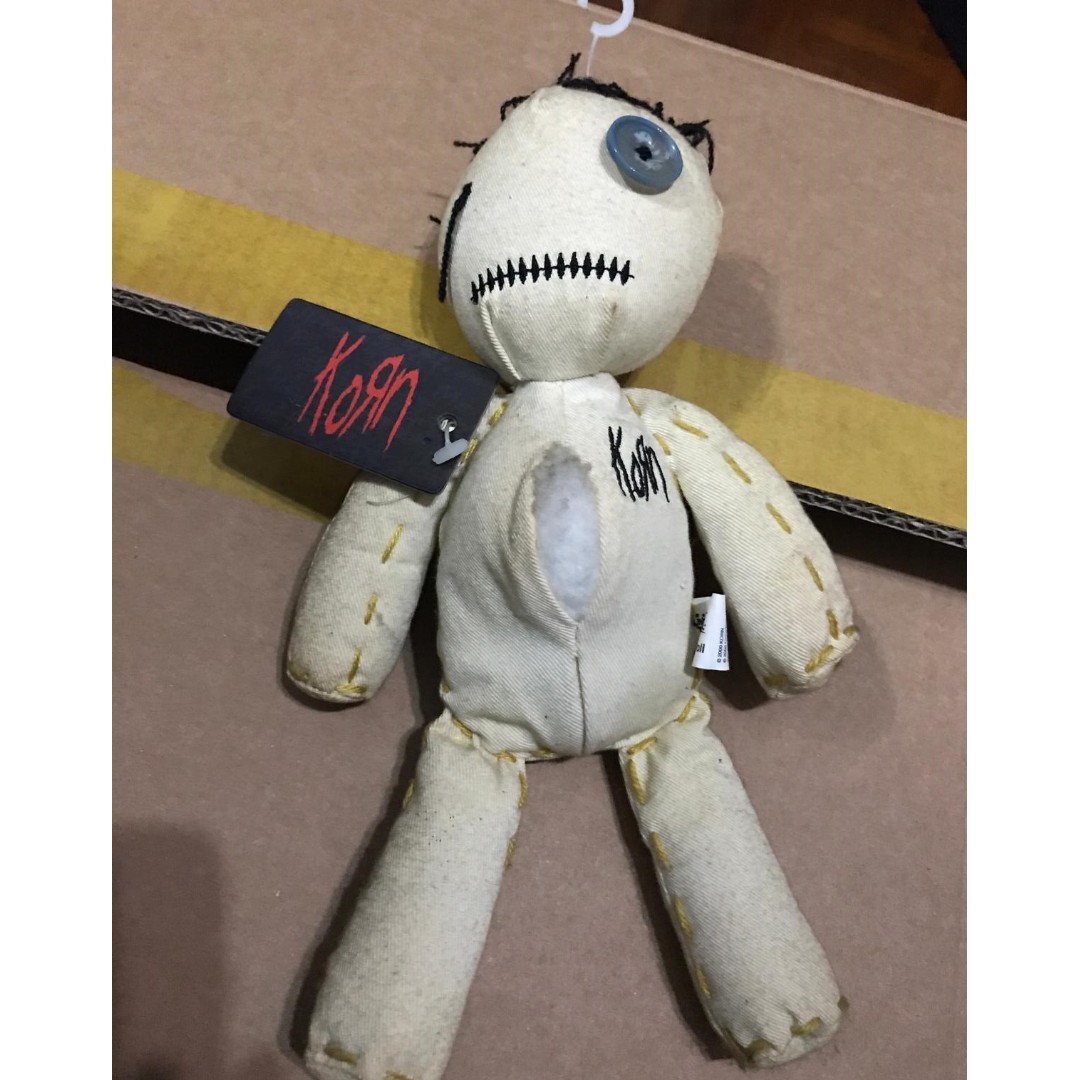 RARE KORN “ISSUES” RAG DOLL /VOODOO DOLL 2000 10” Limited Edition ...
