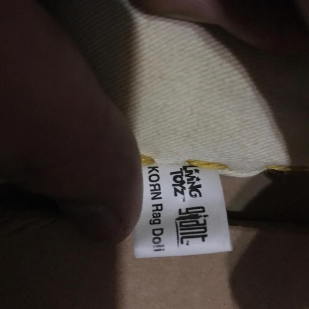 RARE KORN “ISSUES” RAG DOLL /VOODOO DOLL 2000 10” Limited Edition ...