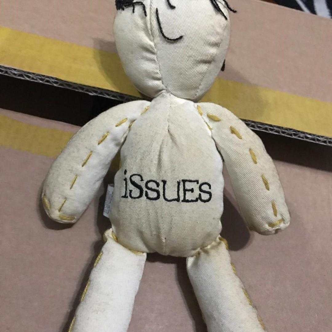 RARE KORN “ISSUES” RAG DOLL /VOODOO DOLL 2000 10” Limited Edition ...