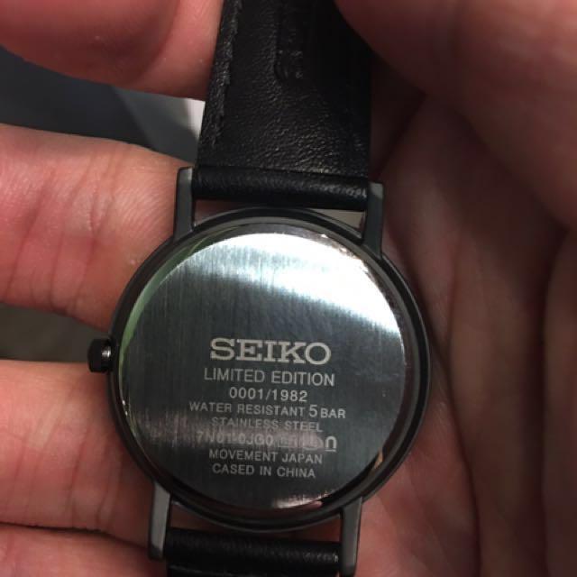 Seiko Chariot, 1 of 1982, JDM, Limited Edition The Steve Job watch ...