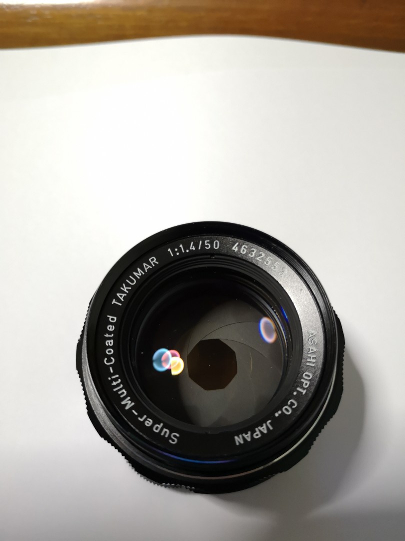 Smc super takumar 50mm f1. 4, Photography, Lens & Kits on Carousell