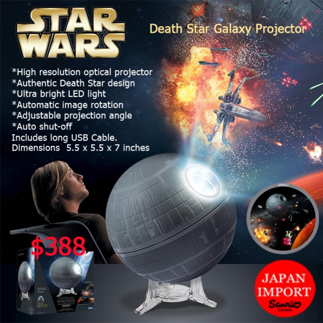 STAR WARS Death Star Galaxy Projector, TV & Home Appliances, TV ...