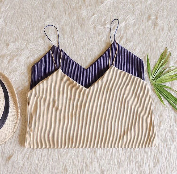 String Cami, Women's Fashion, Tops, Sleeveless on Carousell