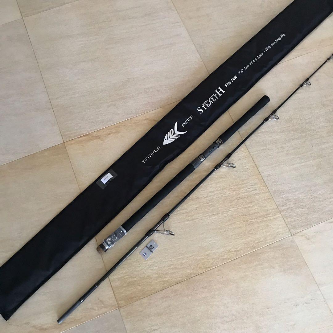 Temple reef stealth STK 76H popping/stickbait rod, Sports Equipment ...