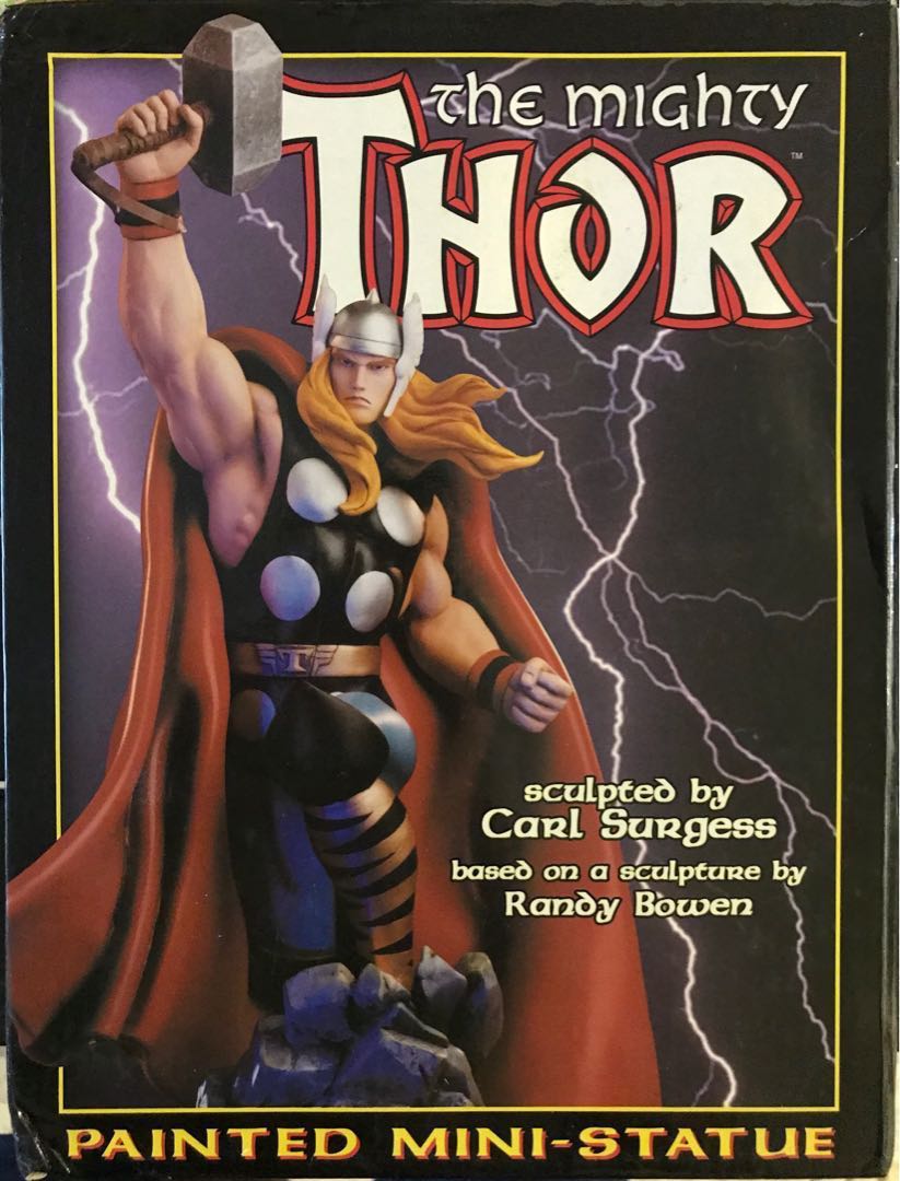 Thor Mini Statue, Hobbies & Toys, Toys & Games on Carousell