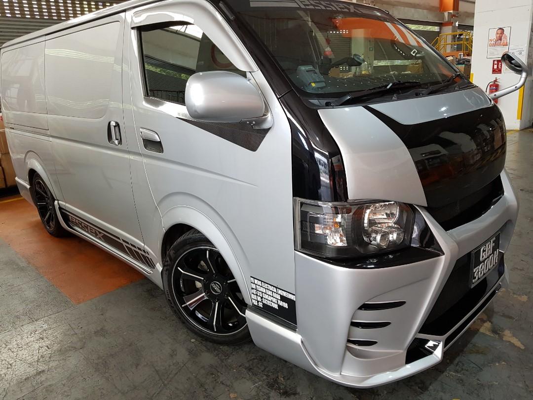 Hiace rim 18' MTS, Car Accessories, Tyres & Rims on Carousell