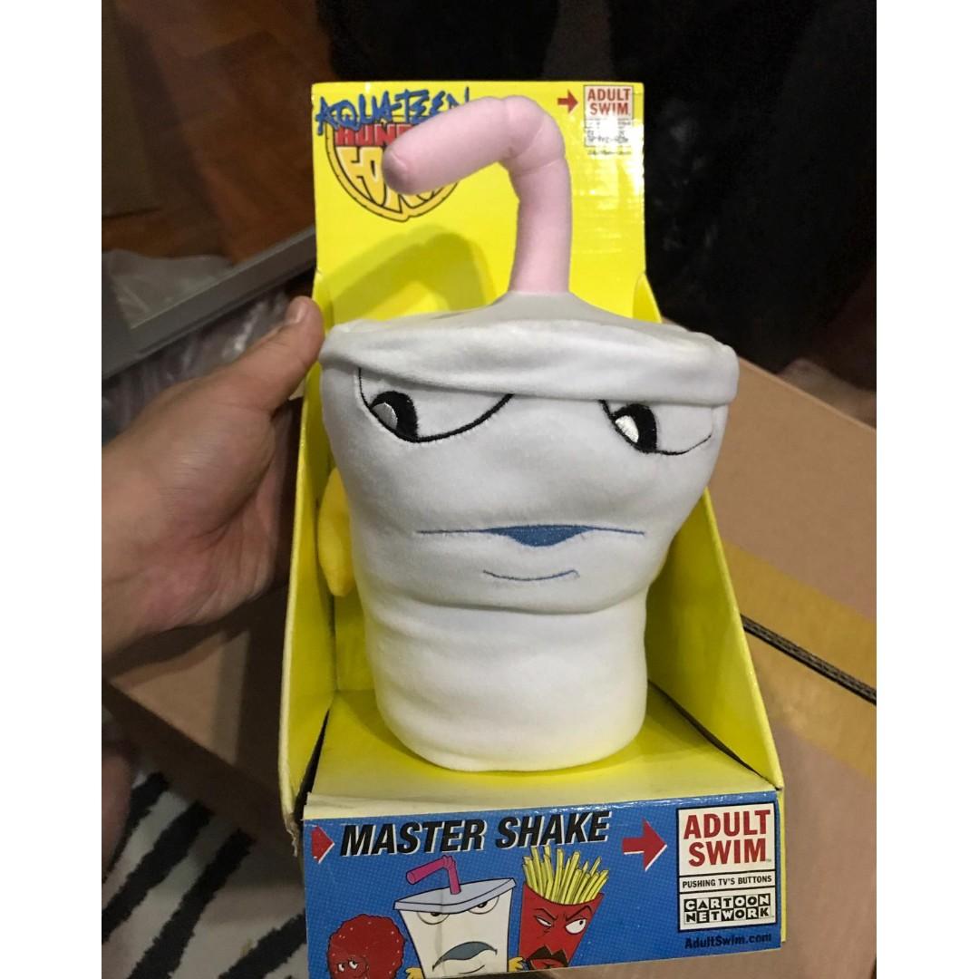 WHOLE SET - Aqua Teen Hunger Force FRYLOCK Meatwad Master Shake Plush ...