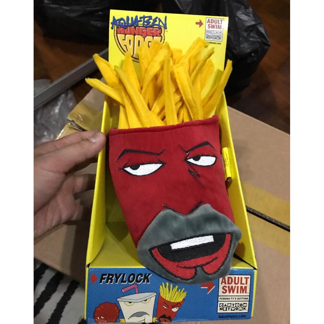 WHOLE SET - Aqua Teen Hunger Force FRYLOCK Meatwad Master Shake Plush ...
