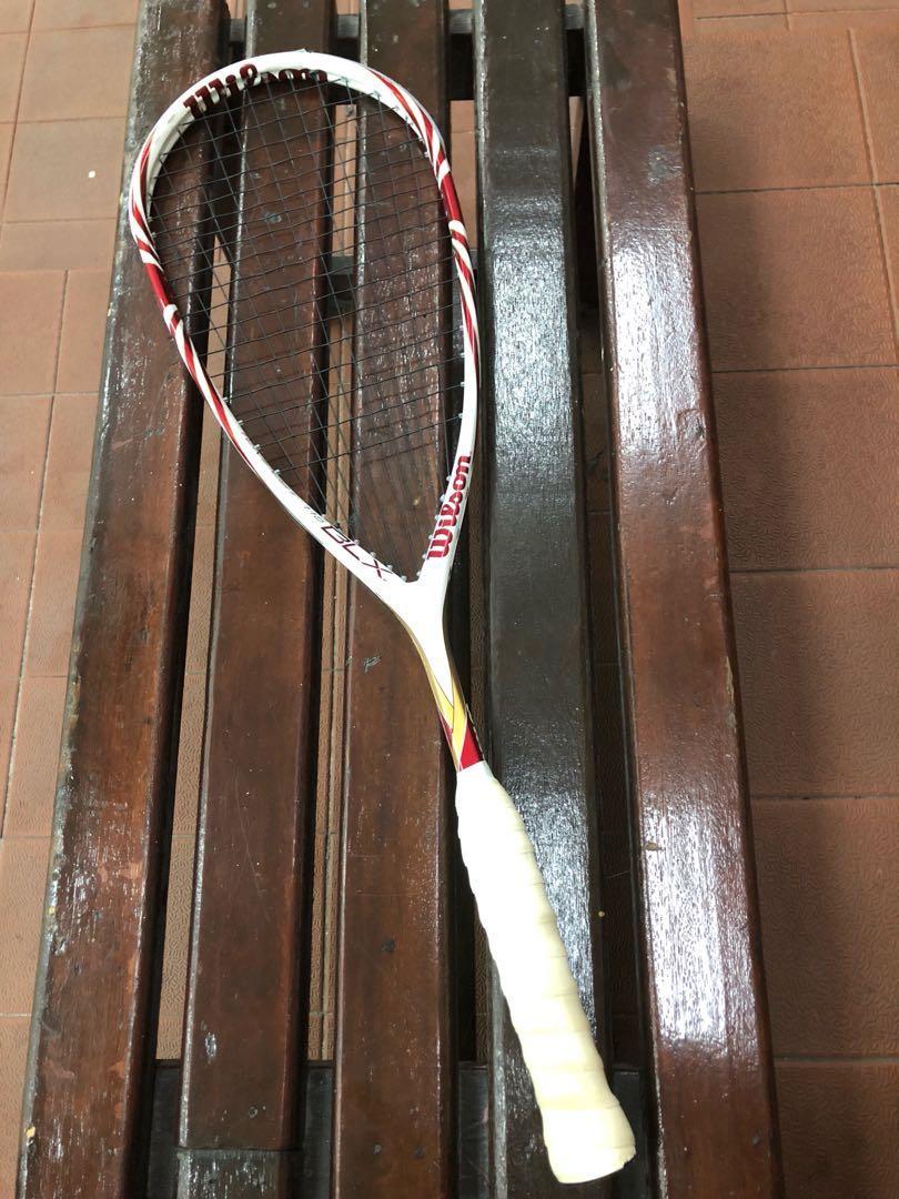 Wilson BLX Tempest 115 Squash Racket, Sports Equipment, Sports & Games ...