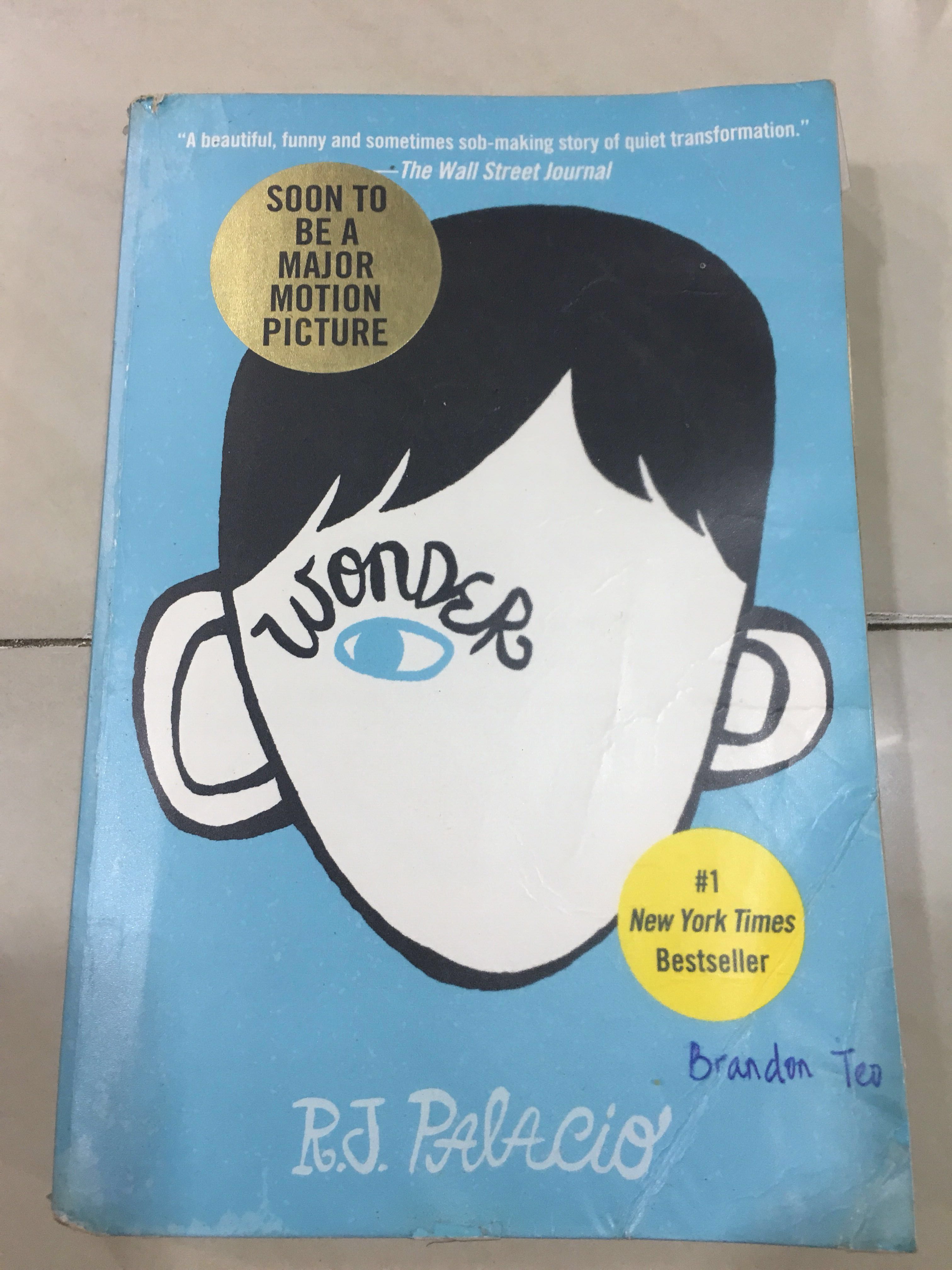 Wonder by RJ Palacio , Hobbies & Toys, Books & Magazines, Fiction & Non ...