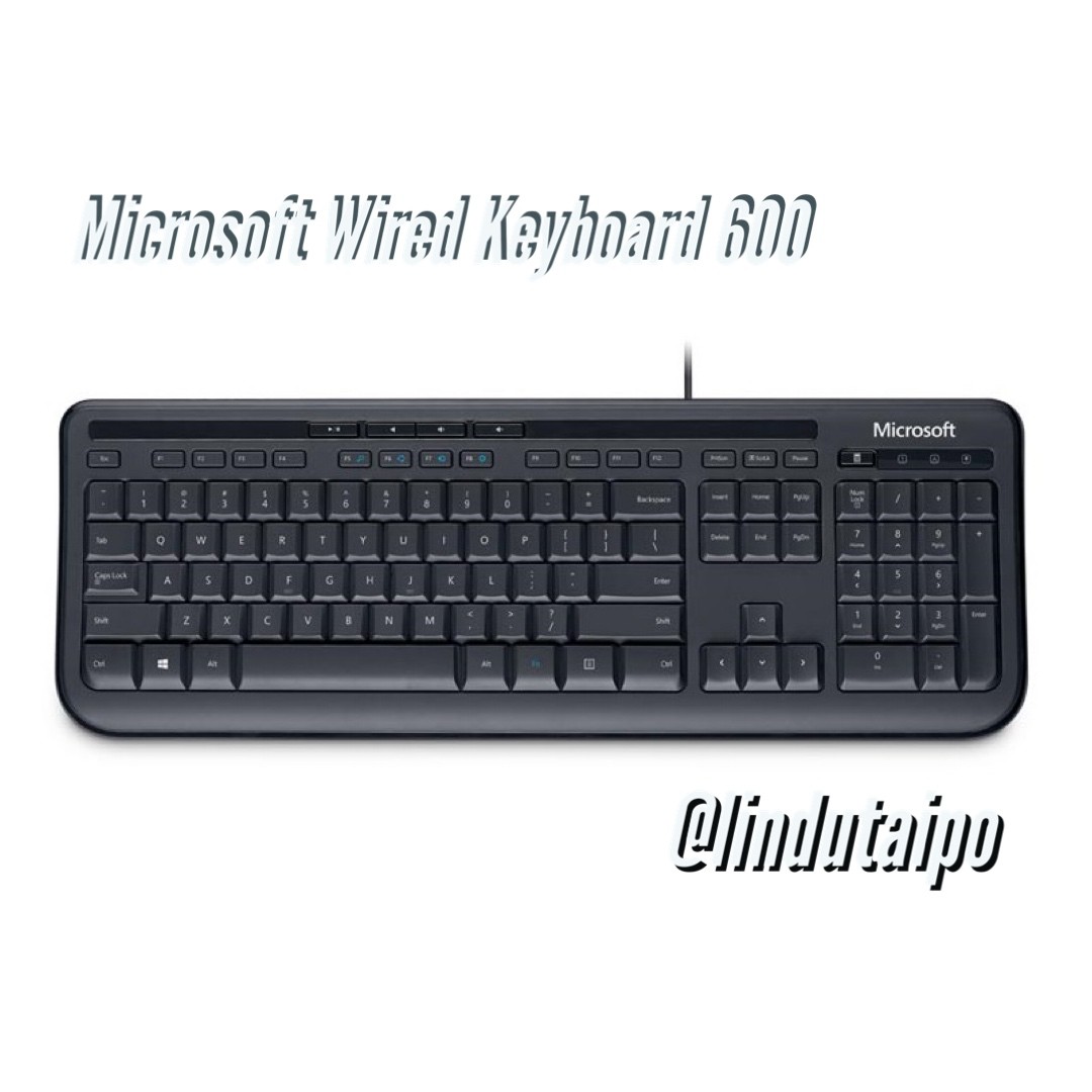 【缺貨無貨】全新行貨 - Microsoft 有線靜音鍵盤, 電腦＆科技, 電腦周邊及配件, 電腦鍵盤及相關產品 - Carousell