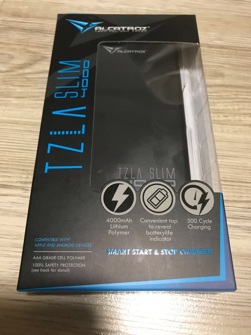 Alcatroz TZLA Slim 4000 mAh Powerbank, Mobile Phones & Gadgets ...