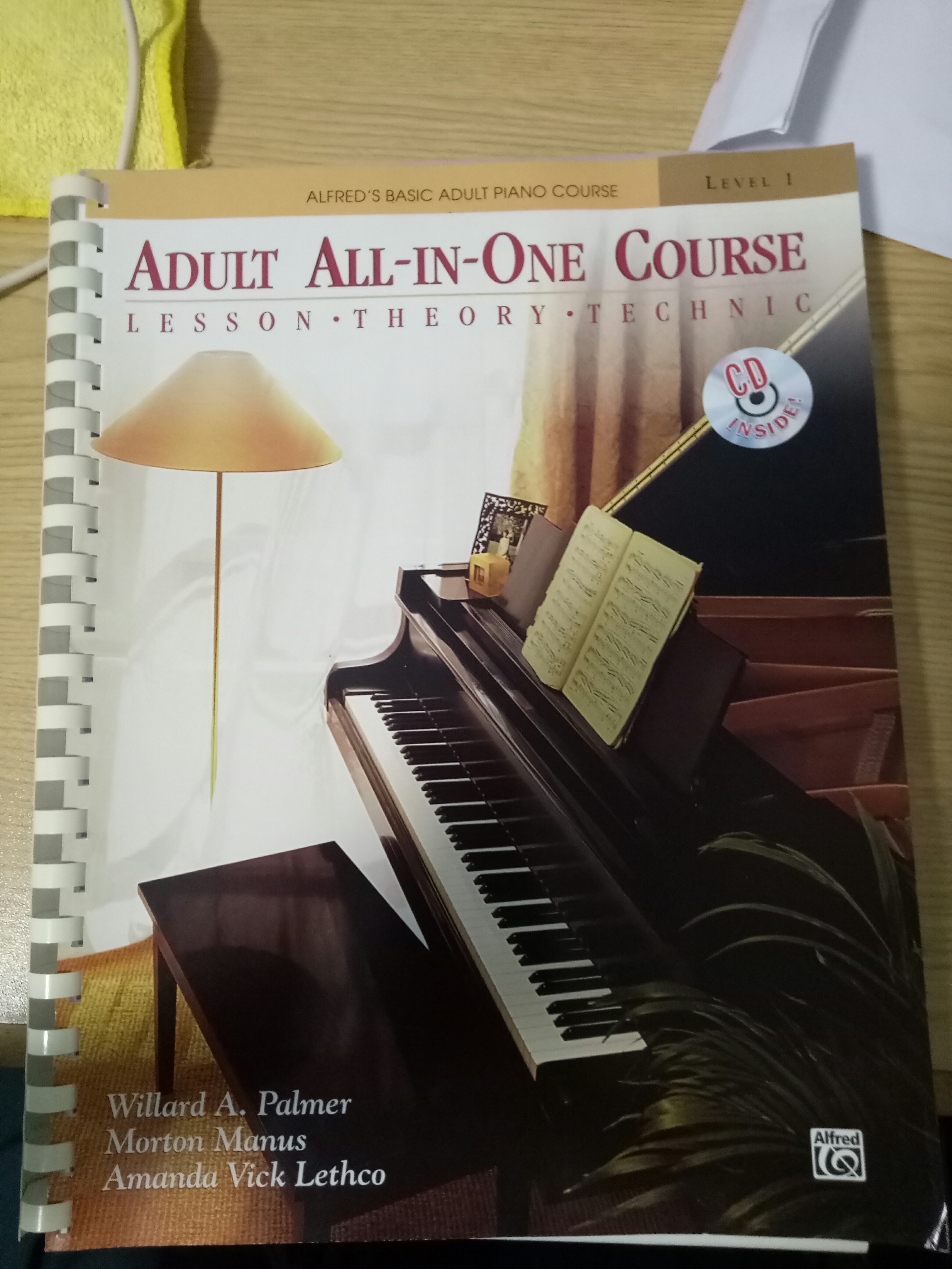 Alfred's Basic Adult Piano Course, TV & Home Appliances, TV ...