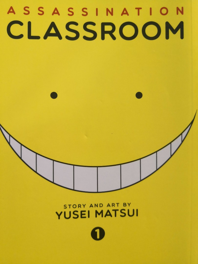 Assassination classroom book 1, Books & Stationery, Comics & Manga on ...