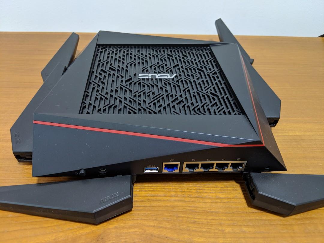 Asus RT-AC5300 Gaming Router, Computers & Tech, Parts & Accessories ...