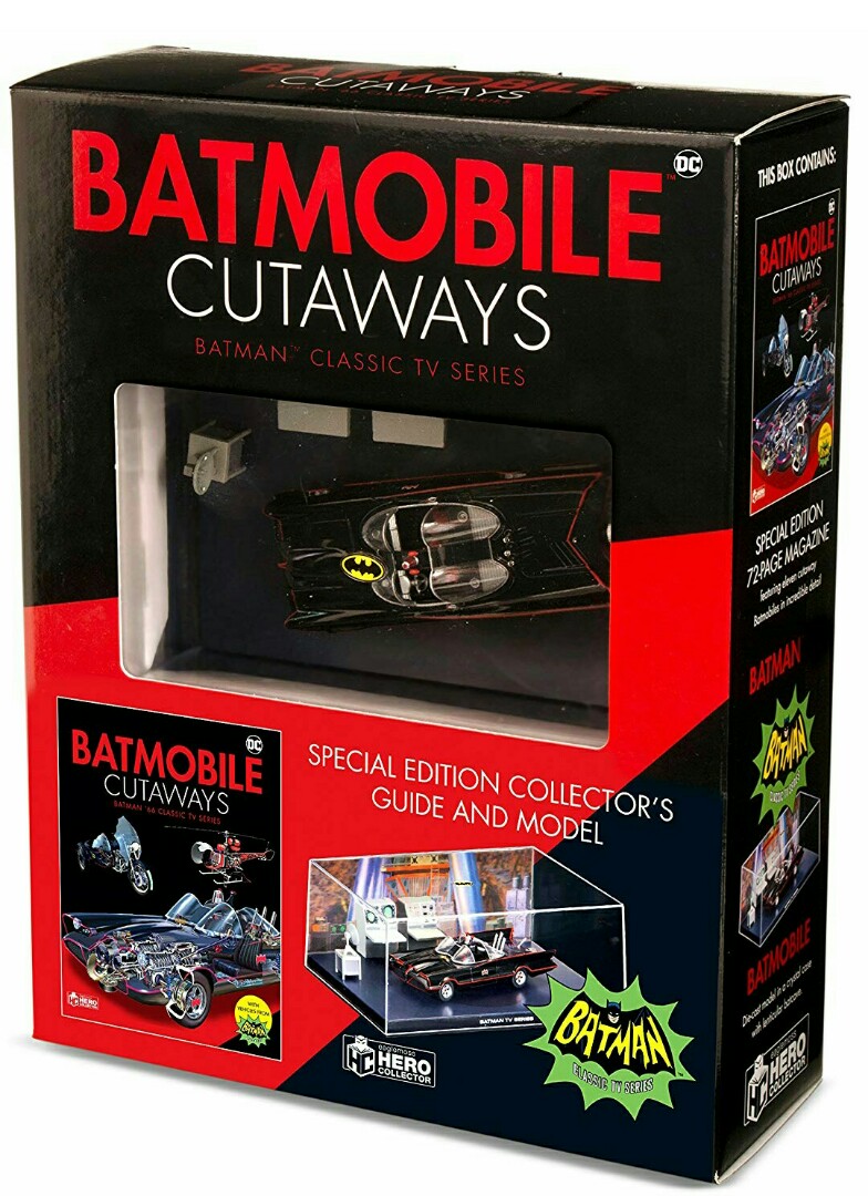Batmobile Cutaways: Batman Classic TV Series Plus Collectible (Dc ...