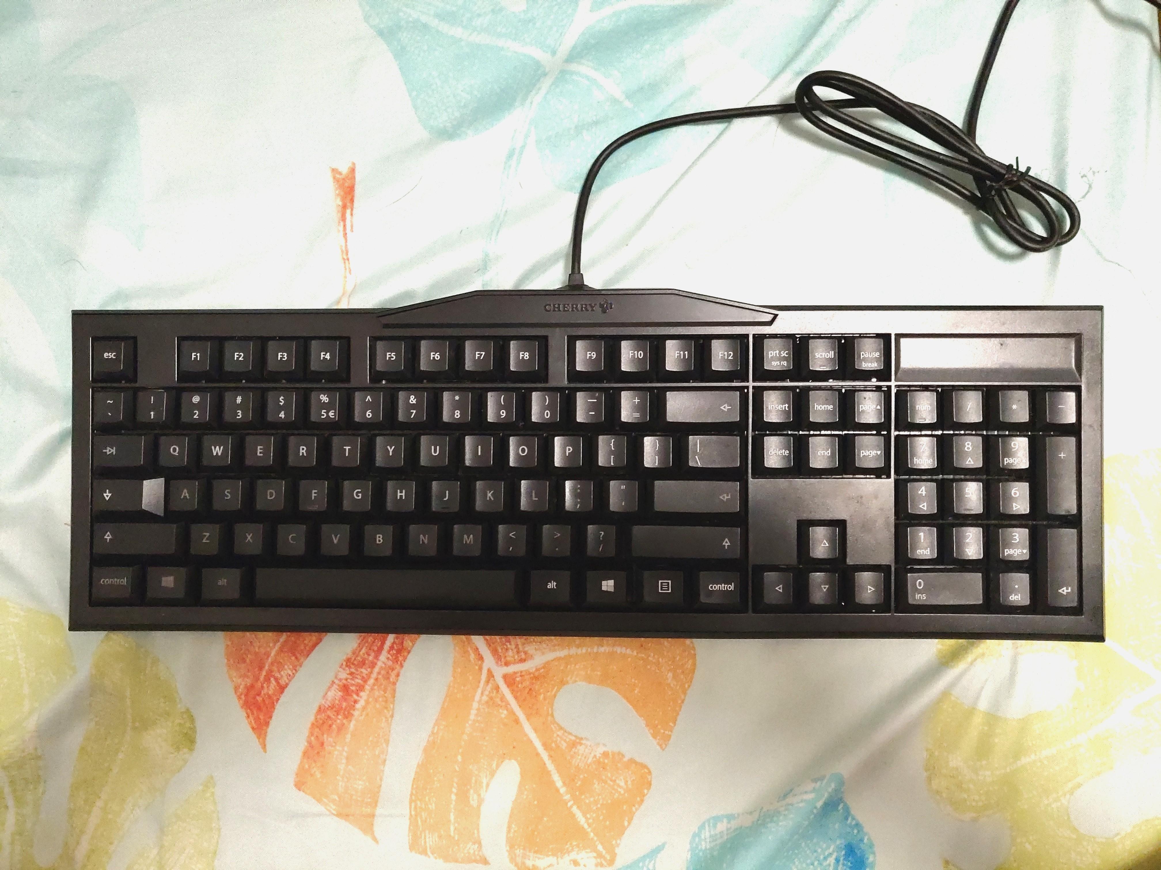 Cherry MX 3800 mechanical Keyboard (blue switch), Computers & Tech ...