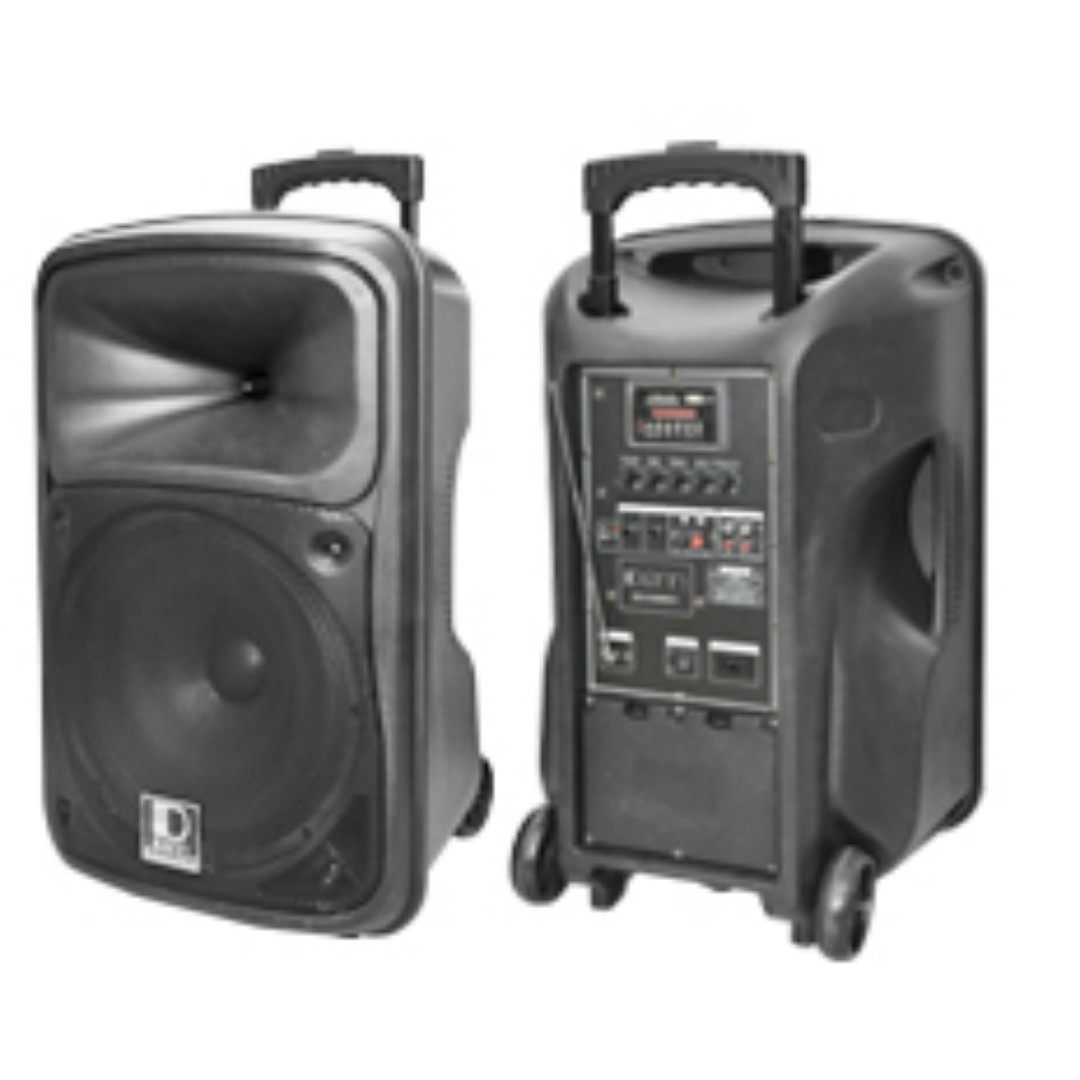 Denn 12" Portable PA System, Audio, Portable Music Players on Carousell