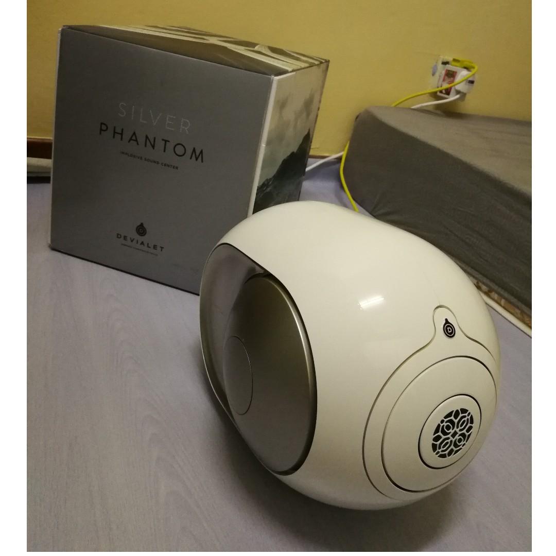 Devialet Silver Phantom Speaker, Audio, Soundbars, Speakers ...
