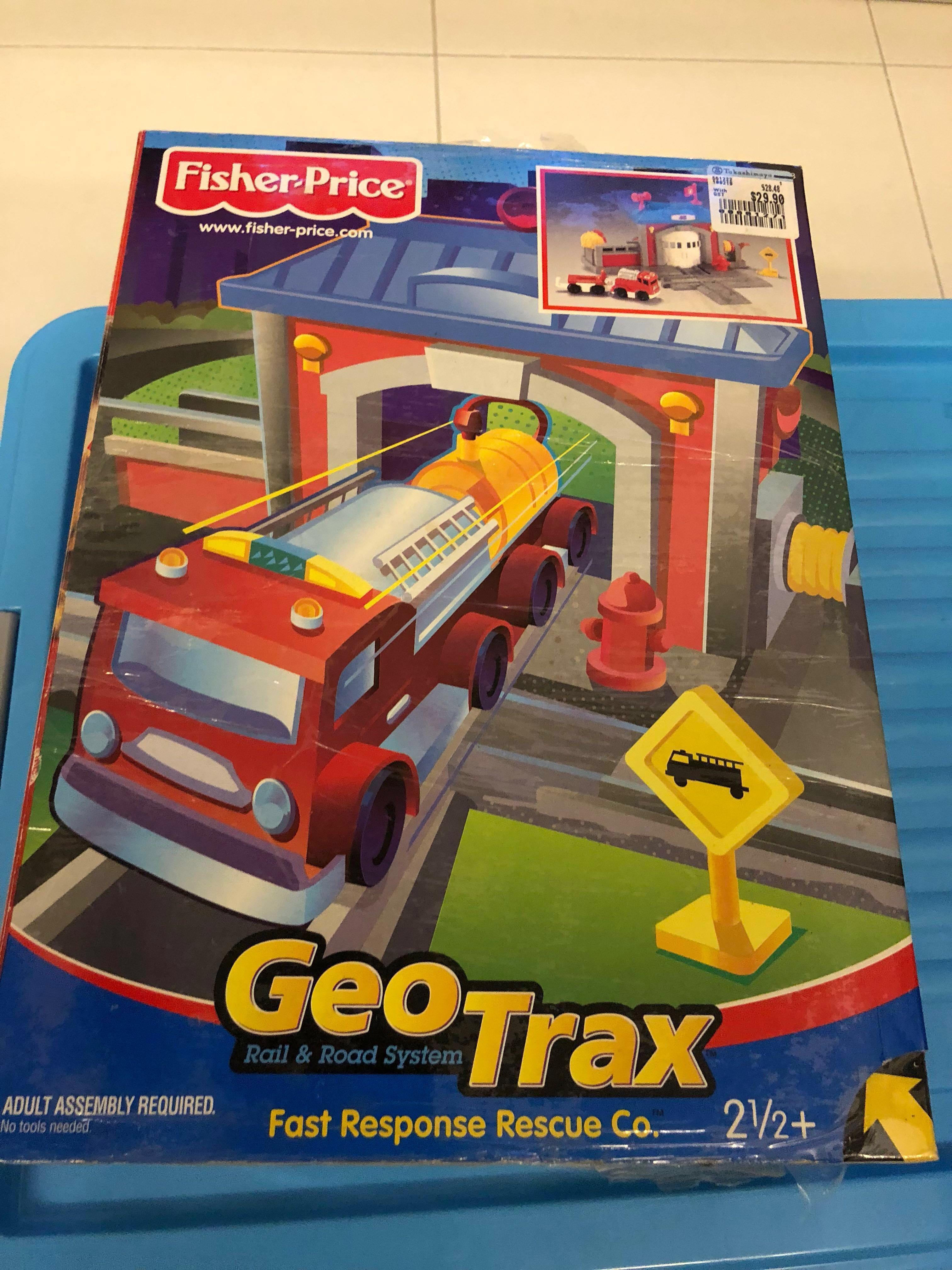 Fisher Price GeoTrax Trains Set, Hobbies & Toys, Toys & Games on Carousell