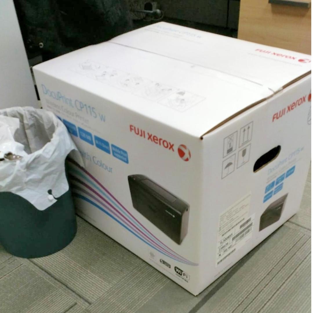 Fuji Xerox DocuPrint CP115 w (wireless colour printer), Computers ...