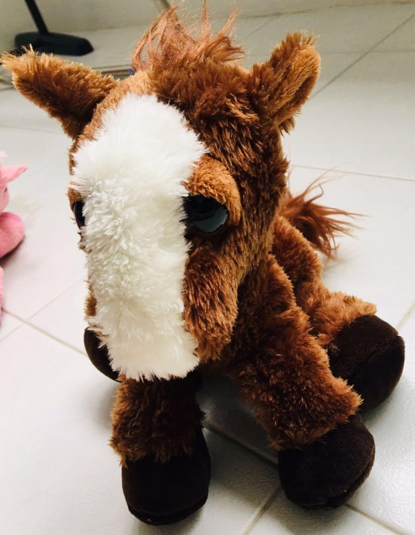 Horse Soft Toy, Hobbies & Toys, Toys & Games on Carousell