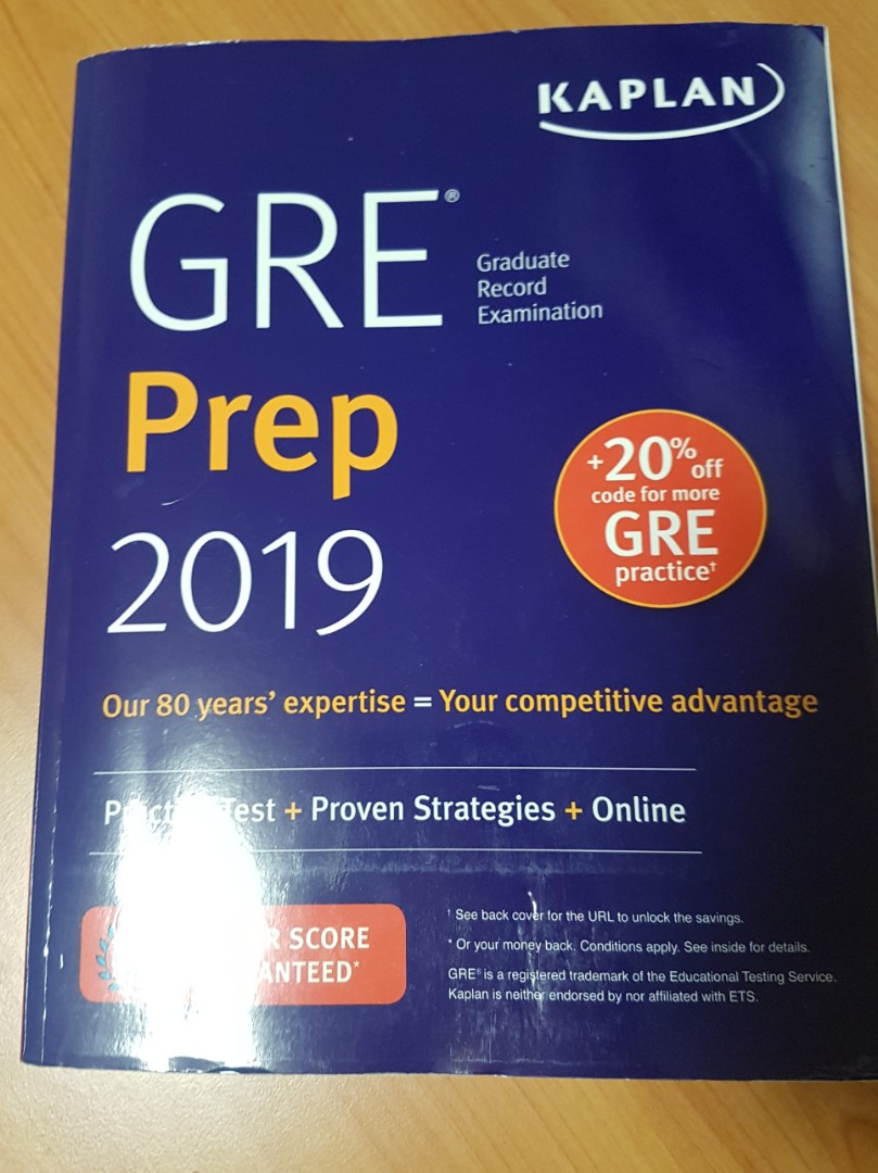 Kaplan GRE, Hobbies & Toys, Books & Magazines, Assessment Books on ...
