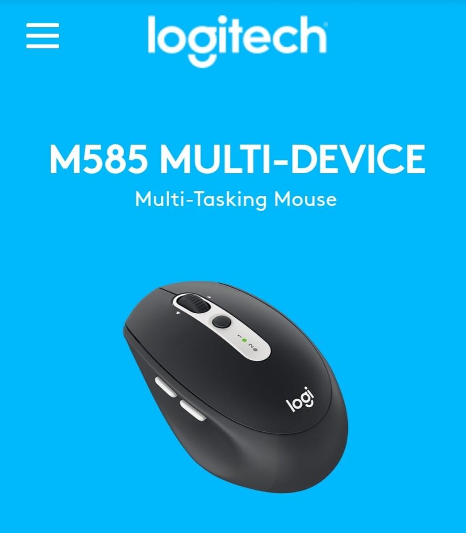 Logitech M585 Multi-device Multi-tasking Mouse, Computers & Tech, Parts ...