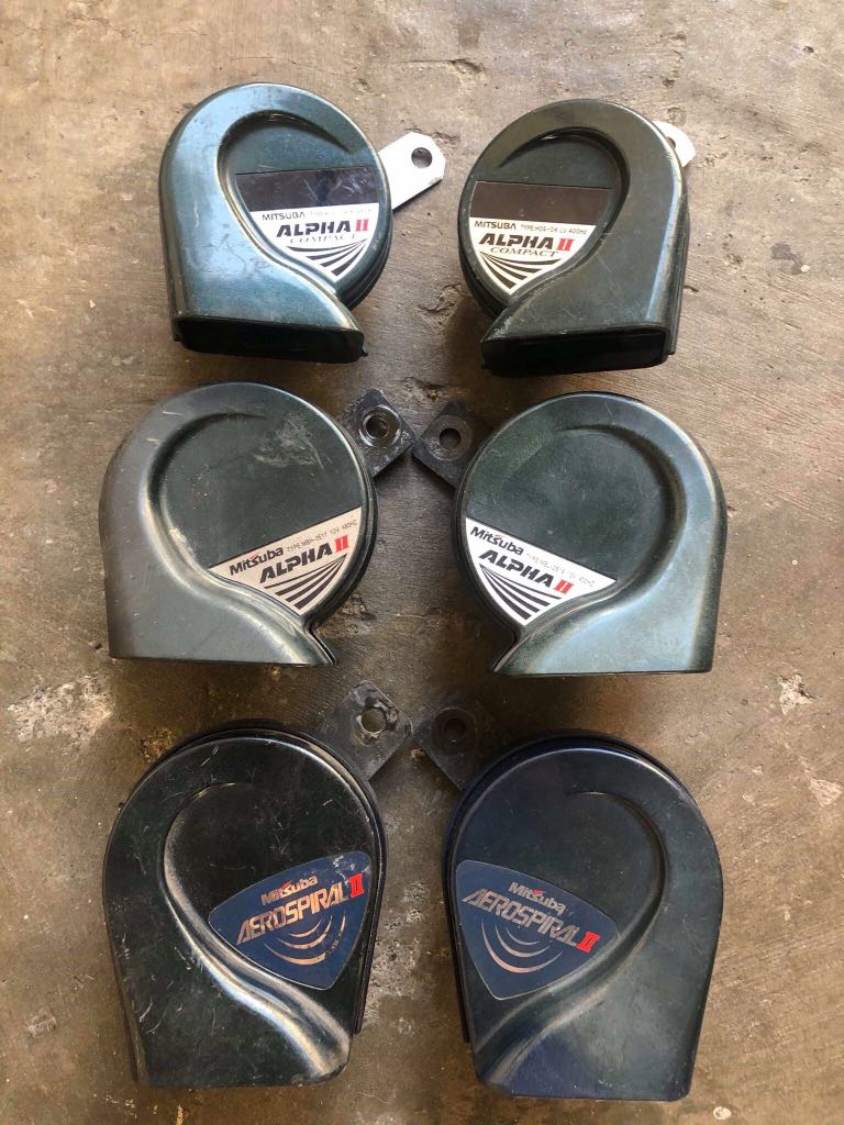 Mitsuba Alpha horn, Car Parts & Accessories on Carousell