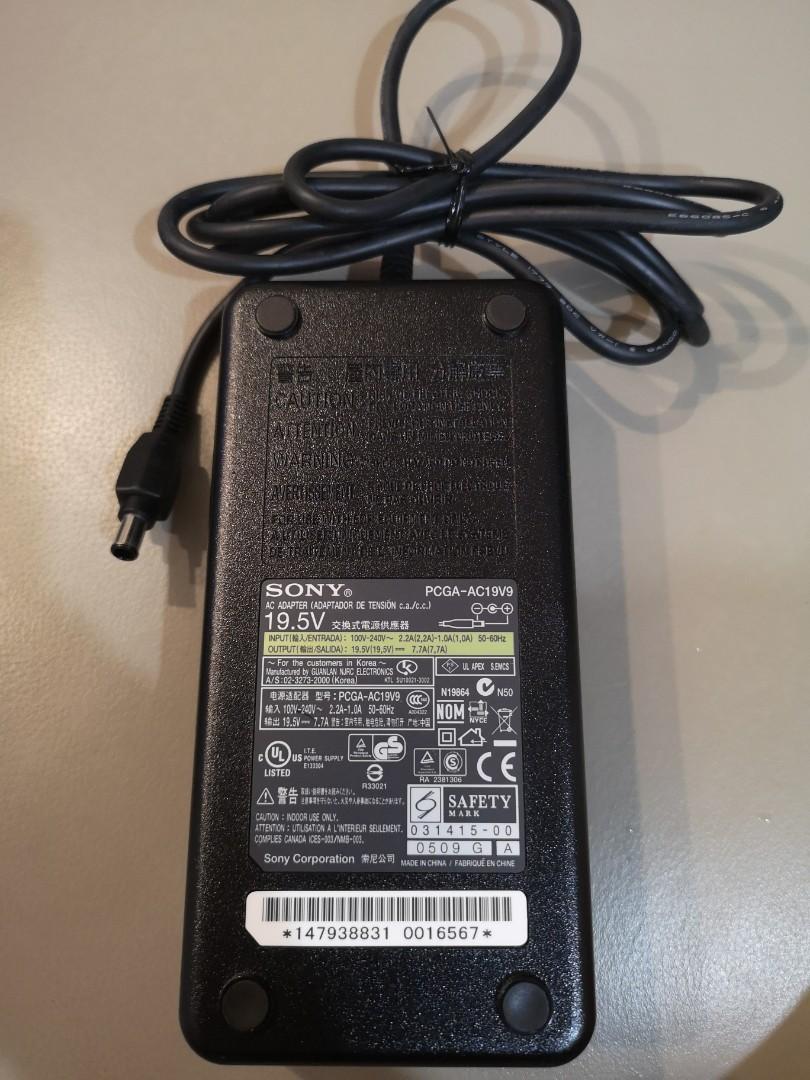 Original Sony AC Adaptor, Computers & Tech, Parts & Accessories, Cables ...