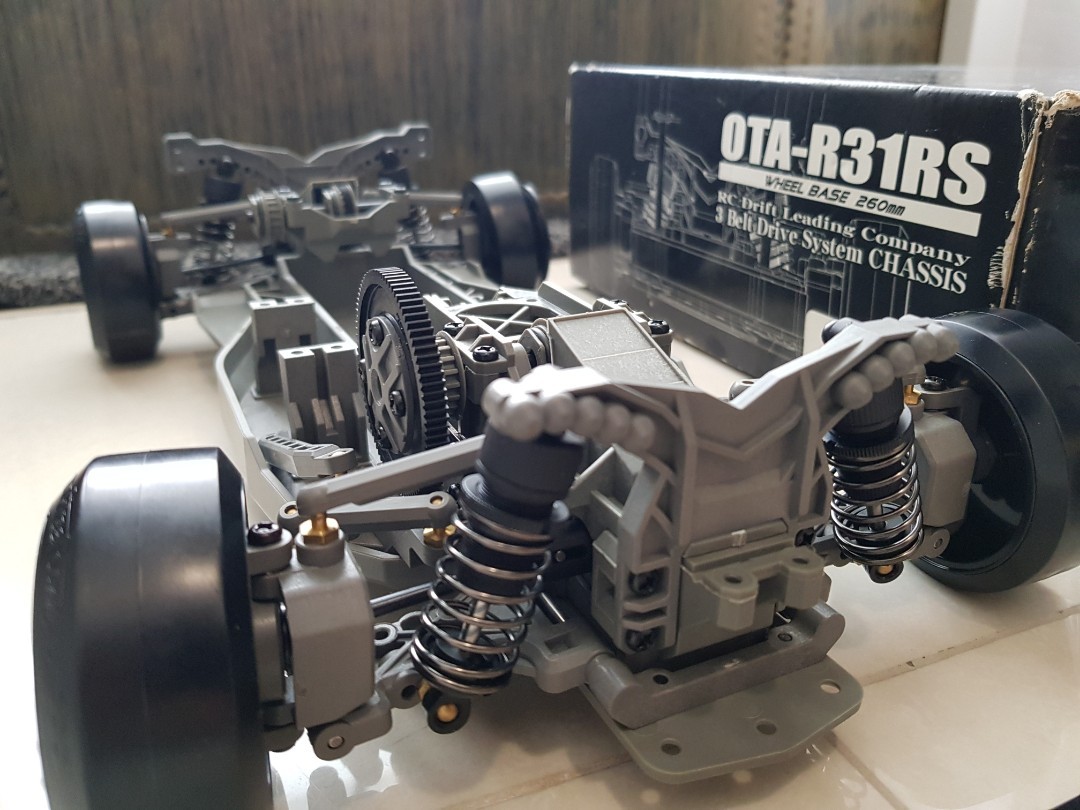 Ota R31 rc drift car chasis, Hobbies & Toys, Toys & Games on Carousell