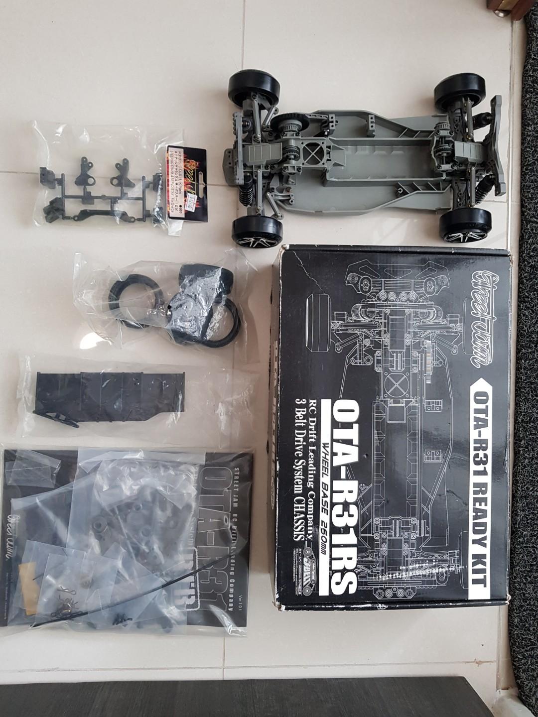 Ota R31 rc drift car chasis, Hobbies & Toys, Toys & Games on Carousell