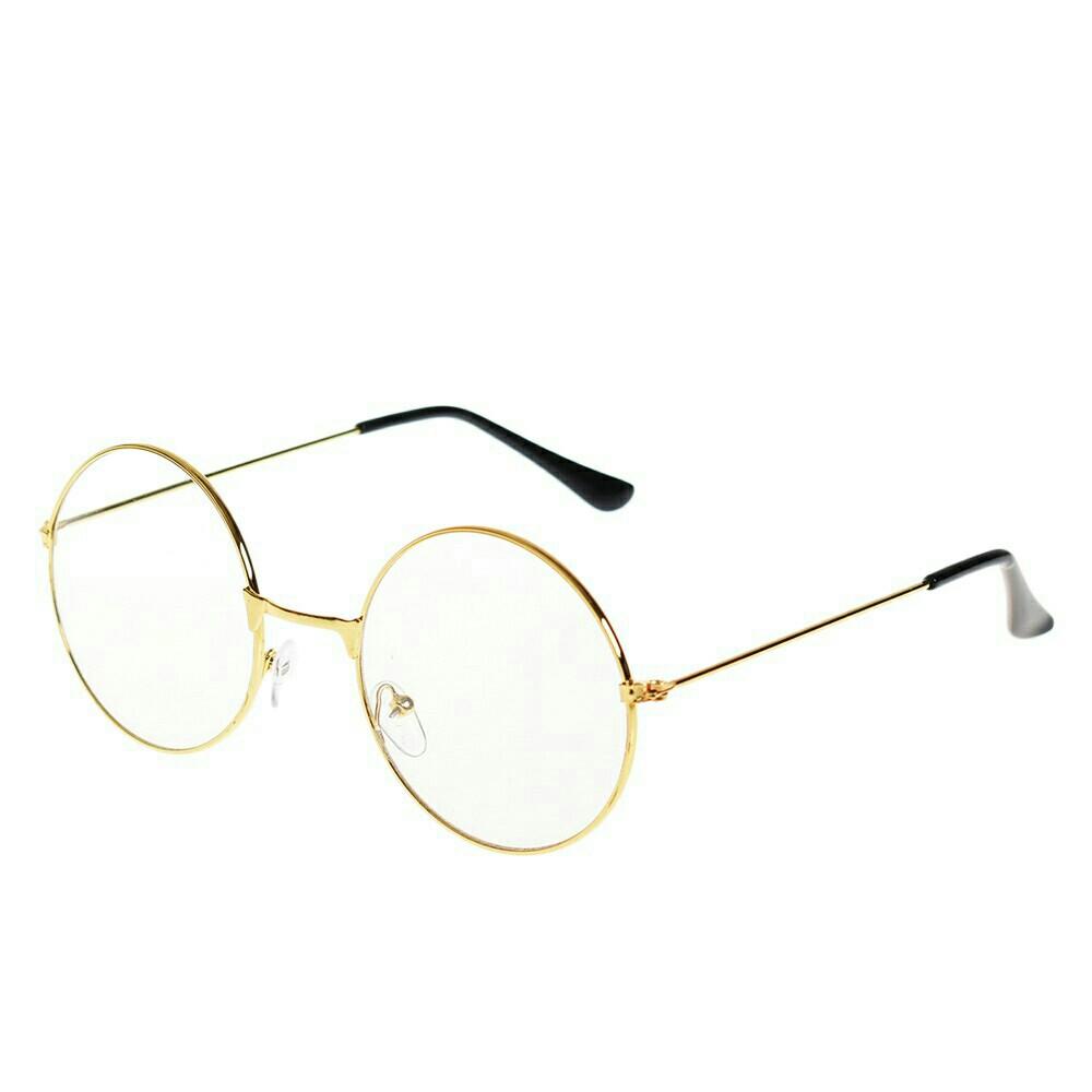 Oversized Large Eye Lens Metal Glasses Round Circle Frame, Furniture ...