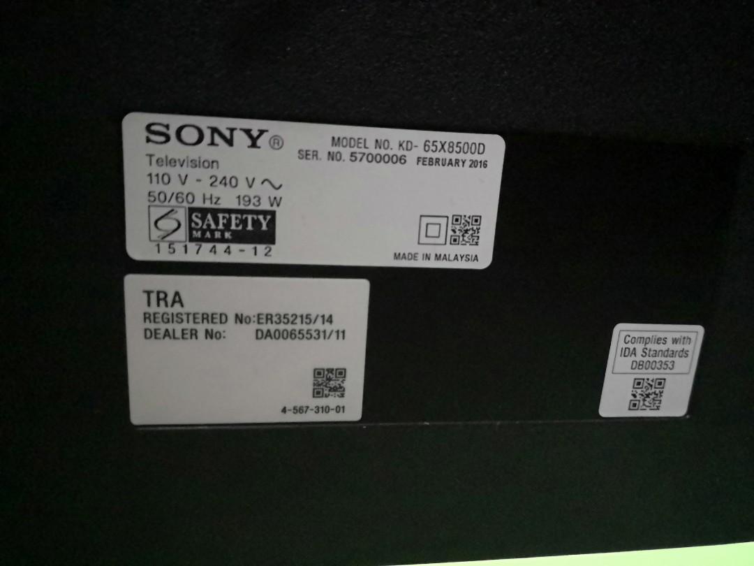 SONY BRAVIA LED SMART TV, TV & Home Appliances, TV & Entertainment, TV ...