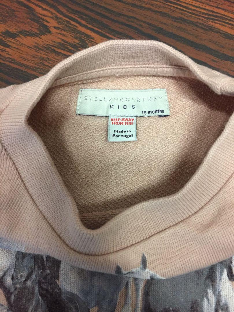 Stella Macartney Kids girl sweater, 兒童＆孕婦用品, 嬰兒及小童流行時尚 - Carousell
