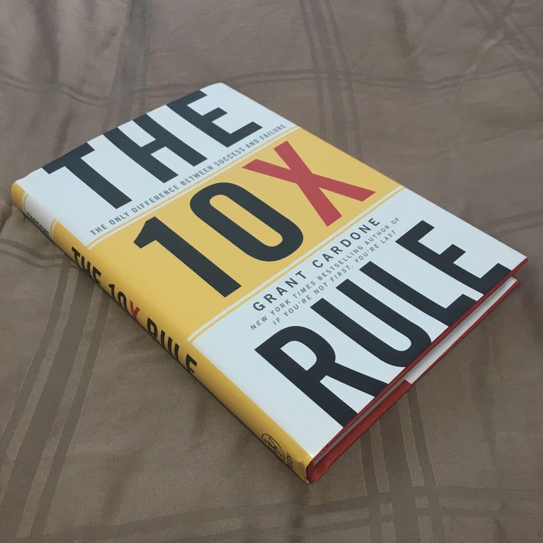 The 10X Rule: The Only Difference Between Success and Failure, Hobbies ...